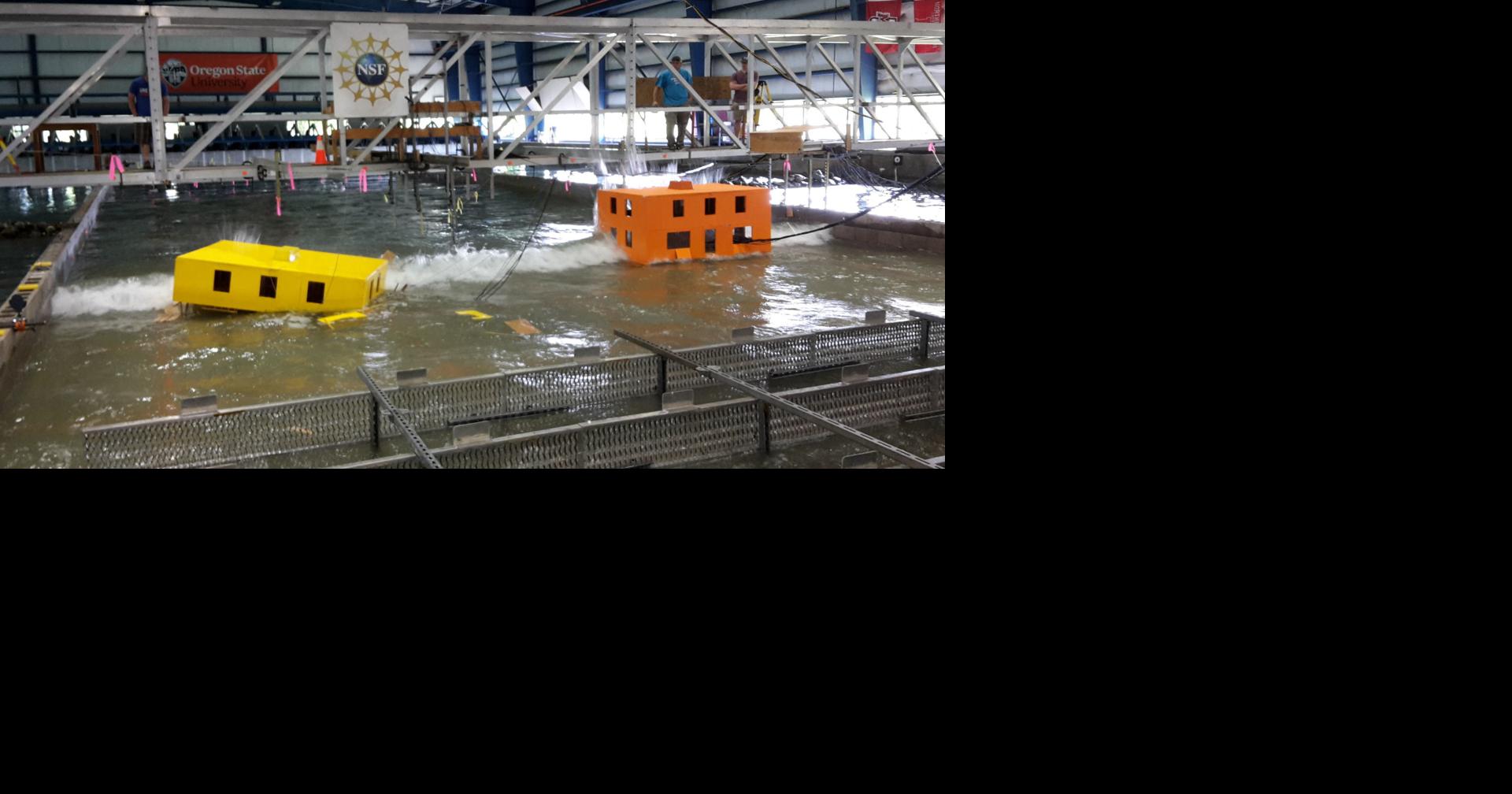 OSU wave experiment targets beach houses