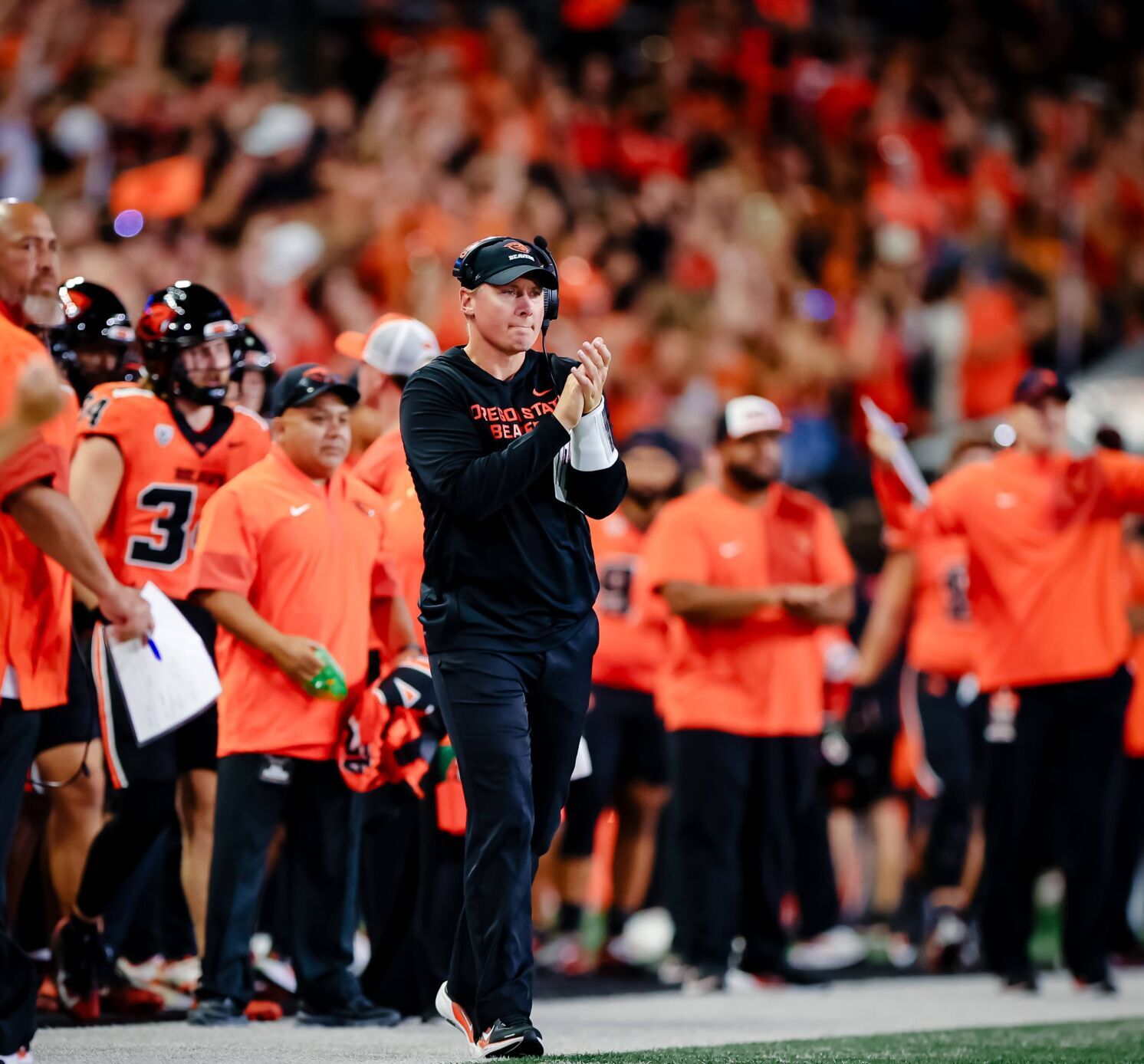 Oregon State football: Coach Trent Bray on staff changes