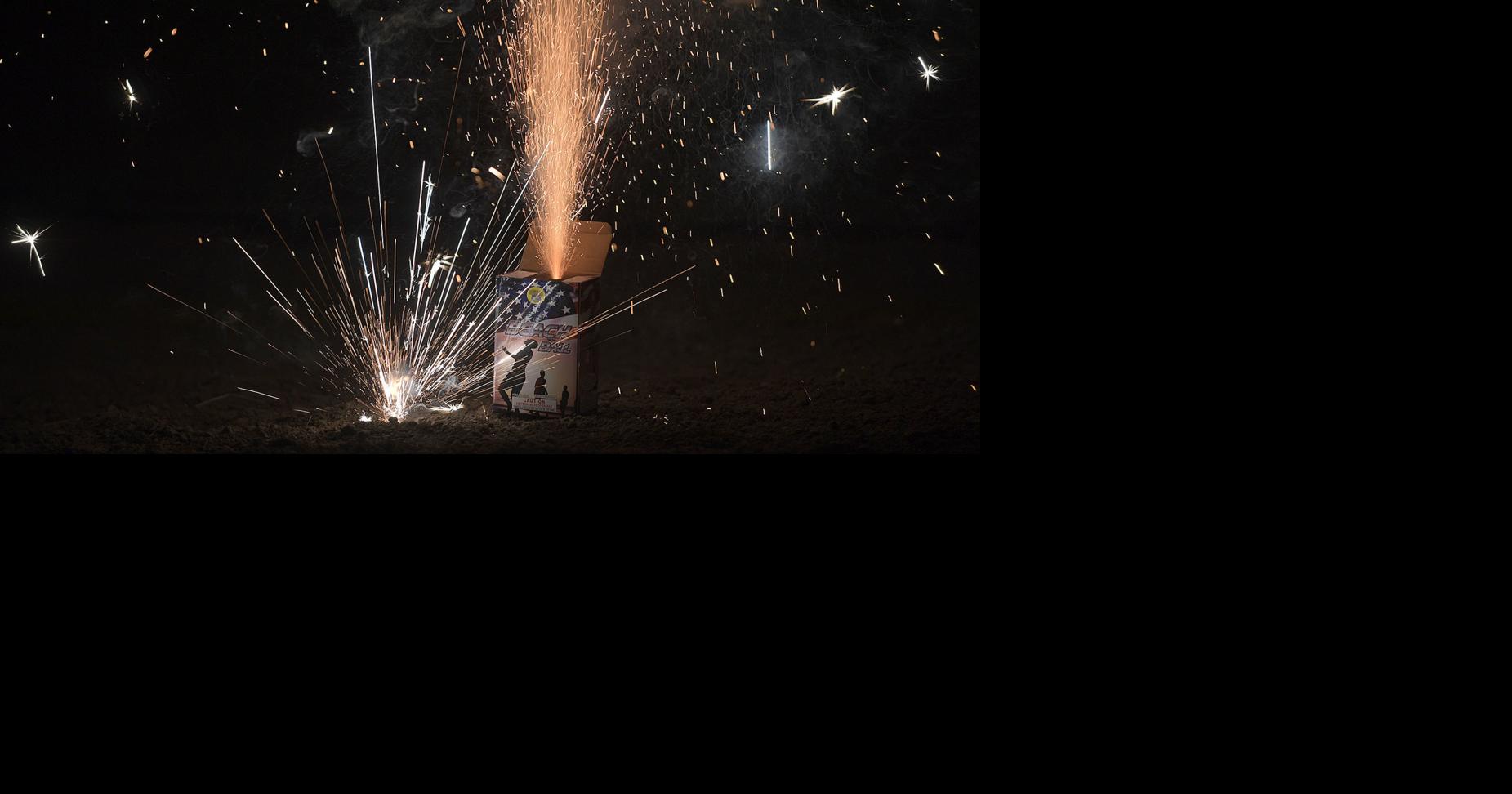 Weekend war zone: Fireworks use abounds