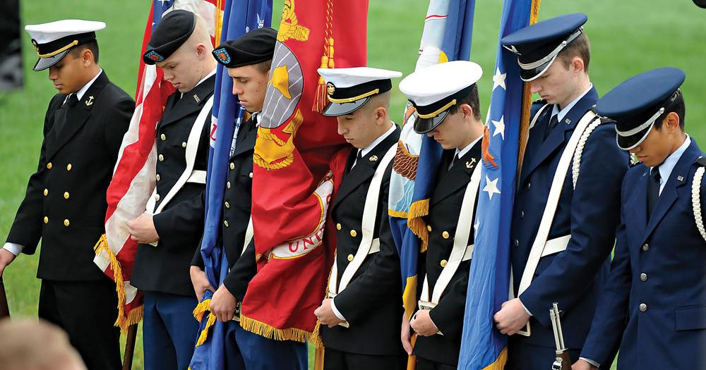ROTC units honor veterans at OSU