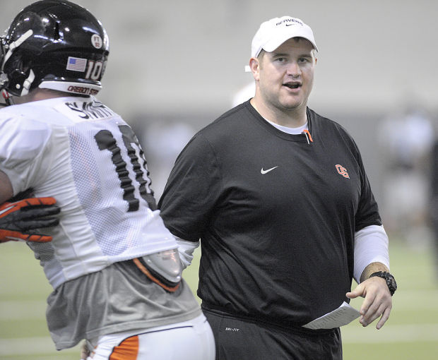 OSU football: DeVan learning to coach tight ends on the job