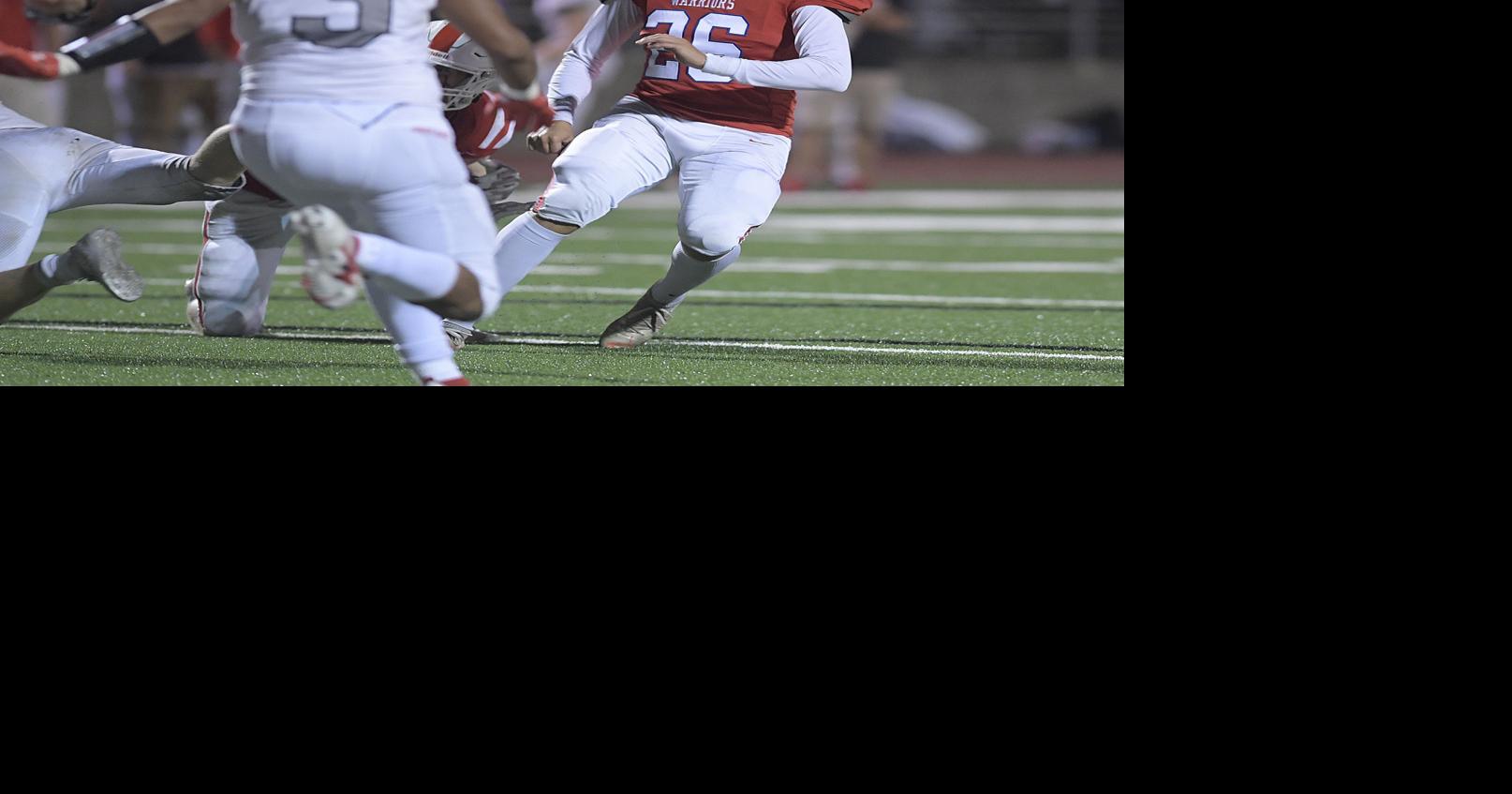 High school football: LHS soccer player embraces Friday Night Lights