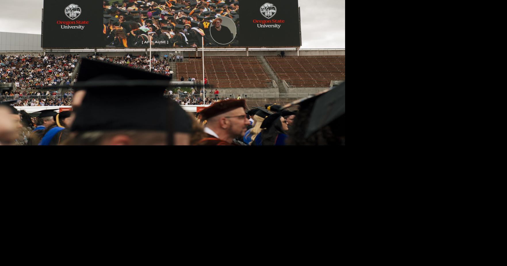 At OSU 2023 commencement, one graduate says, thanks mom