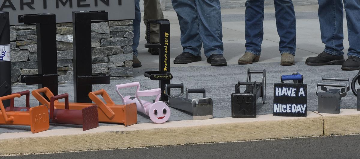 Gallery: APD tests battering rams | Local | gazettetimes.com