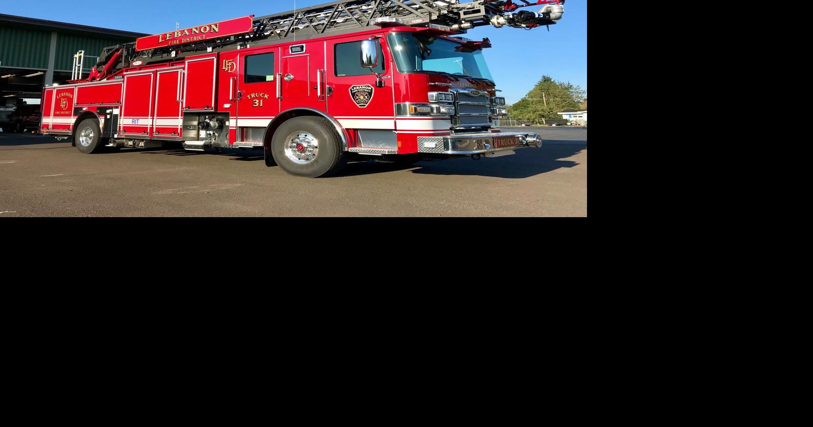 Lebanon Fire District to hold ceremony for new ladder truck