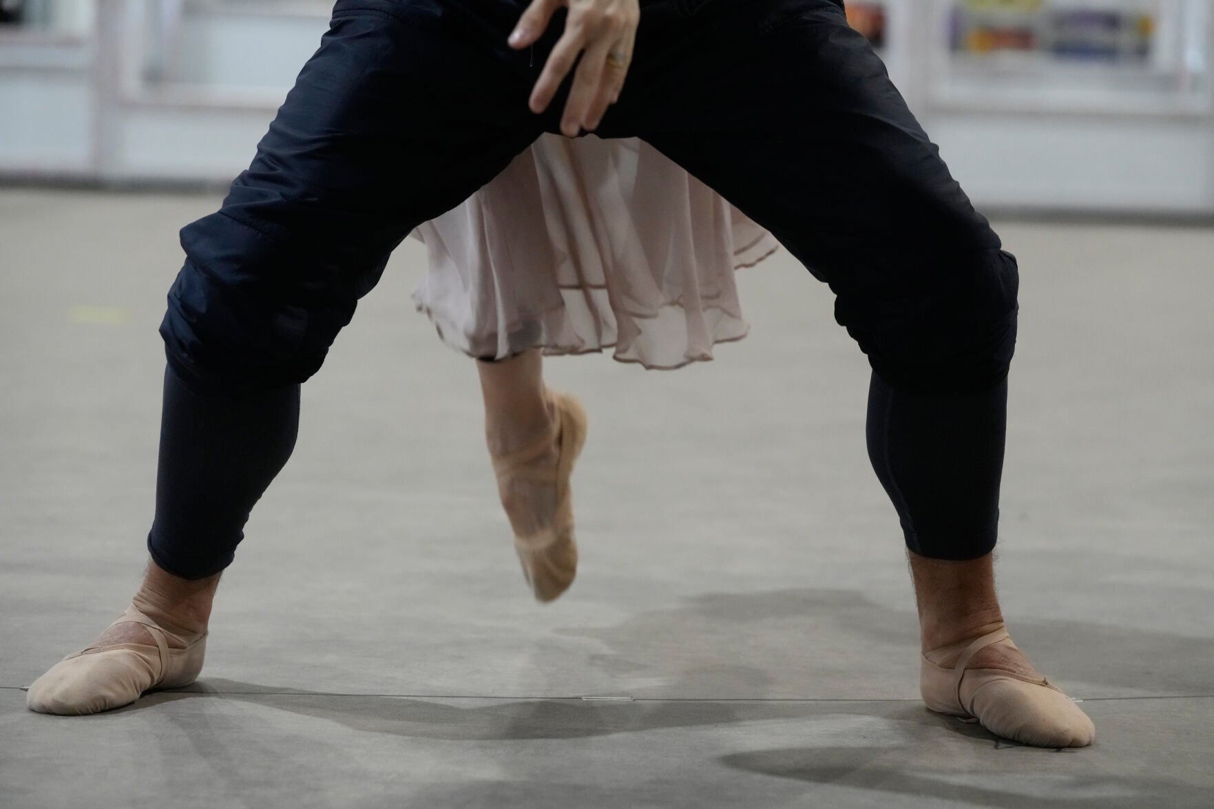 Volunteers rehearse for Milan Cortina Olympic opening