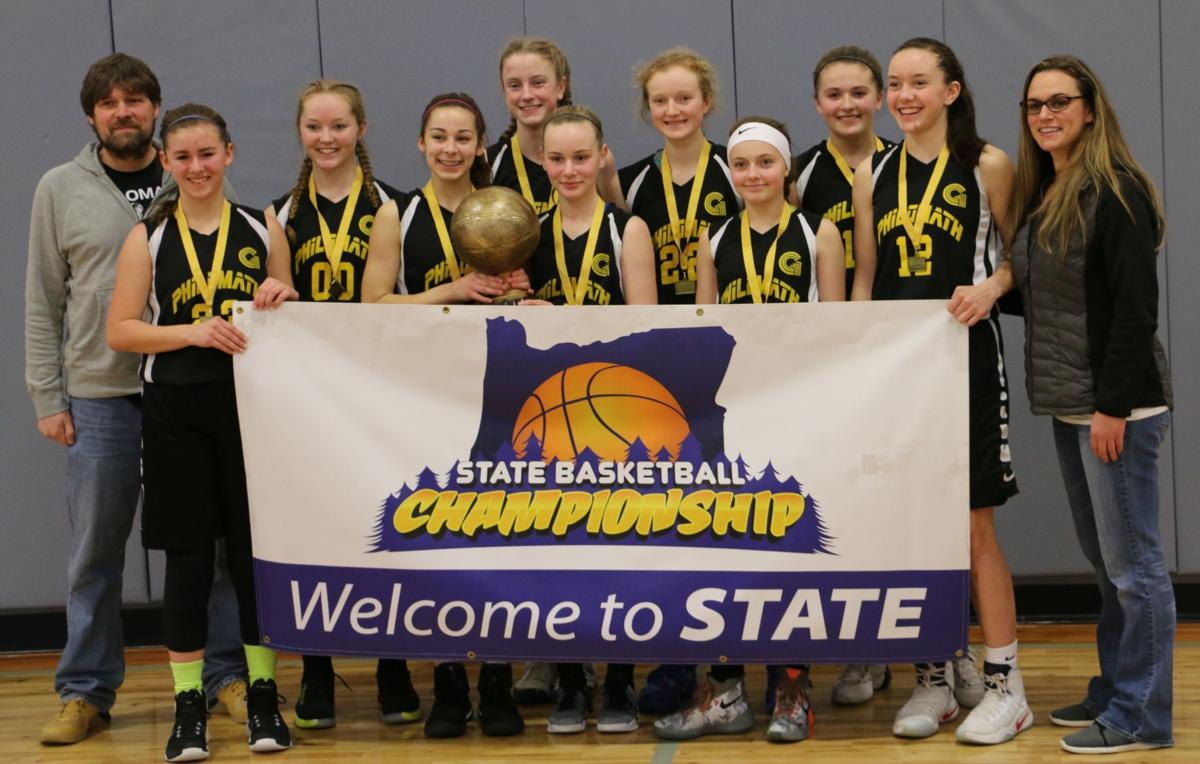 Congrats to state champion eighth-grade girls basketball team