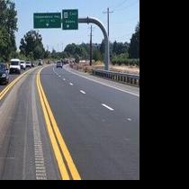 Figuring out the new lanes on Highway 20 between Albany and Corvallis