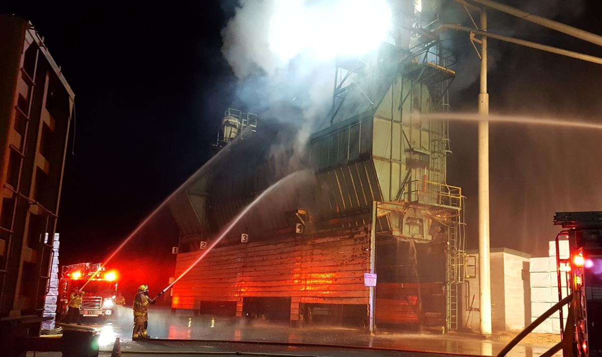 Fire & Rescue battles hopper fire at G-P plant | Local | gazettetimes.com