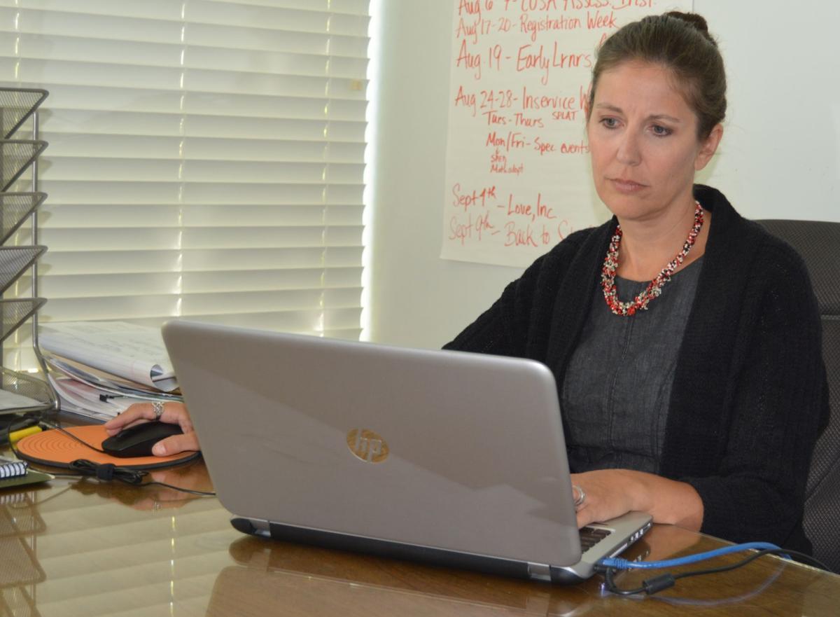 Goff breaks barrier in superintendent's seat