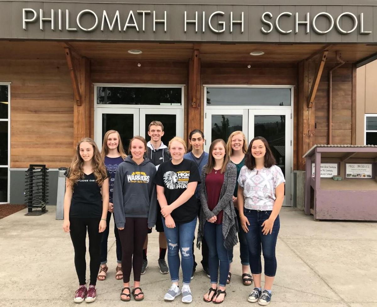 Ten students earn valedictorian status for Philomath High's Class of 2019