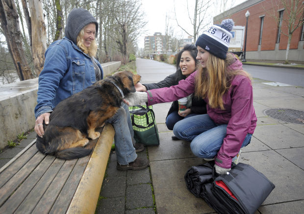 Keeping company: Homeless pet owners often must choose between shelter ...