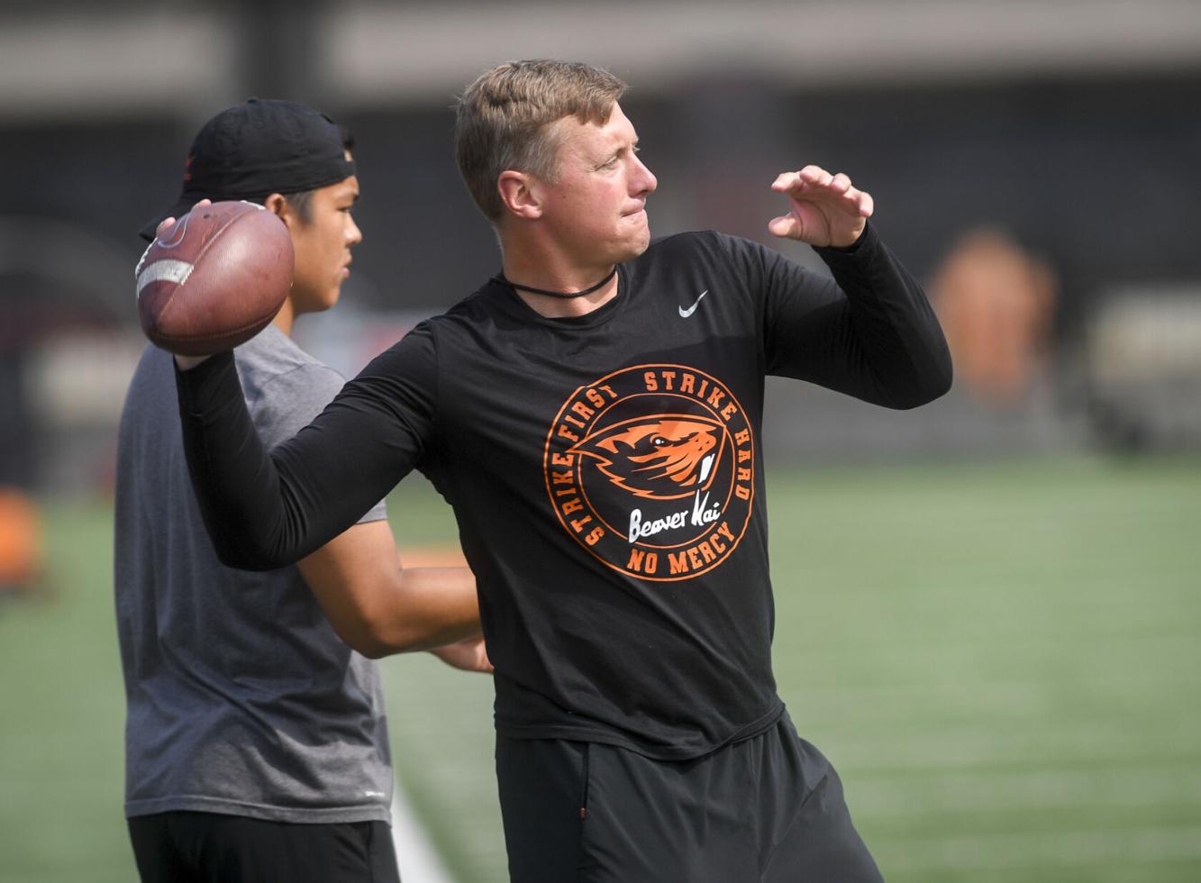 Trent Bray introduced as Oregon State's head football coach