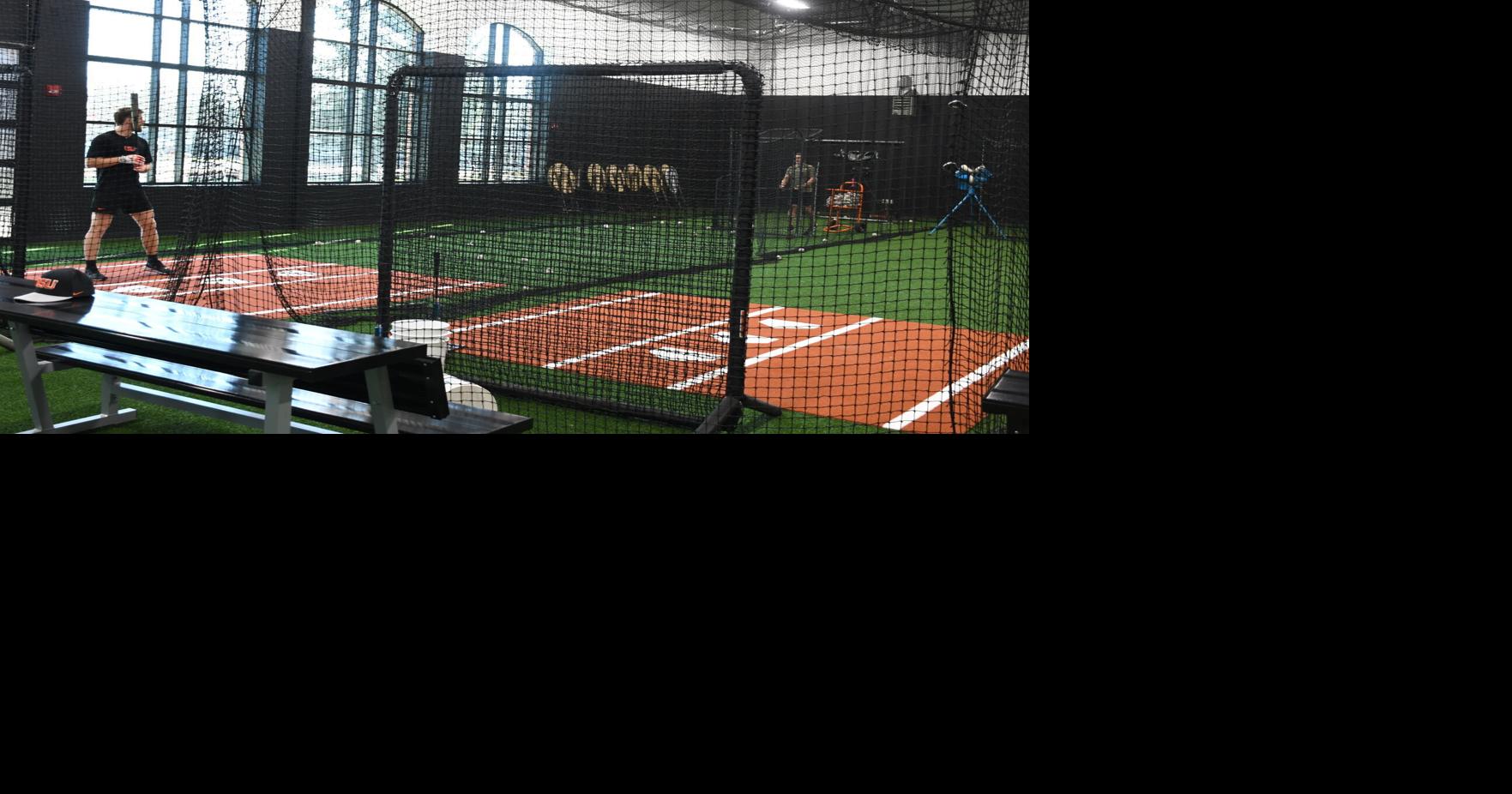 Oregon State baseball's new hitting facility