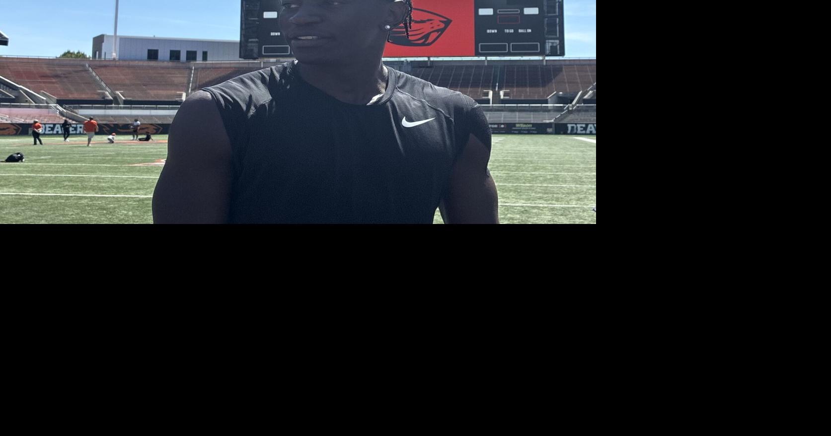 Oregon State Eddie Freauff is making noise