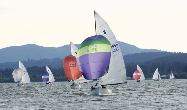 Club enjoys the sailing-friendly waters of Fern Ridge Reservoir