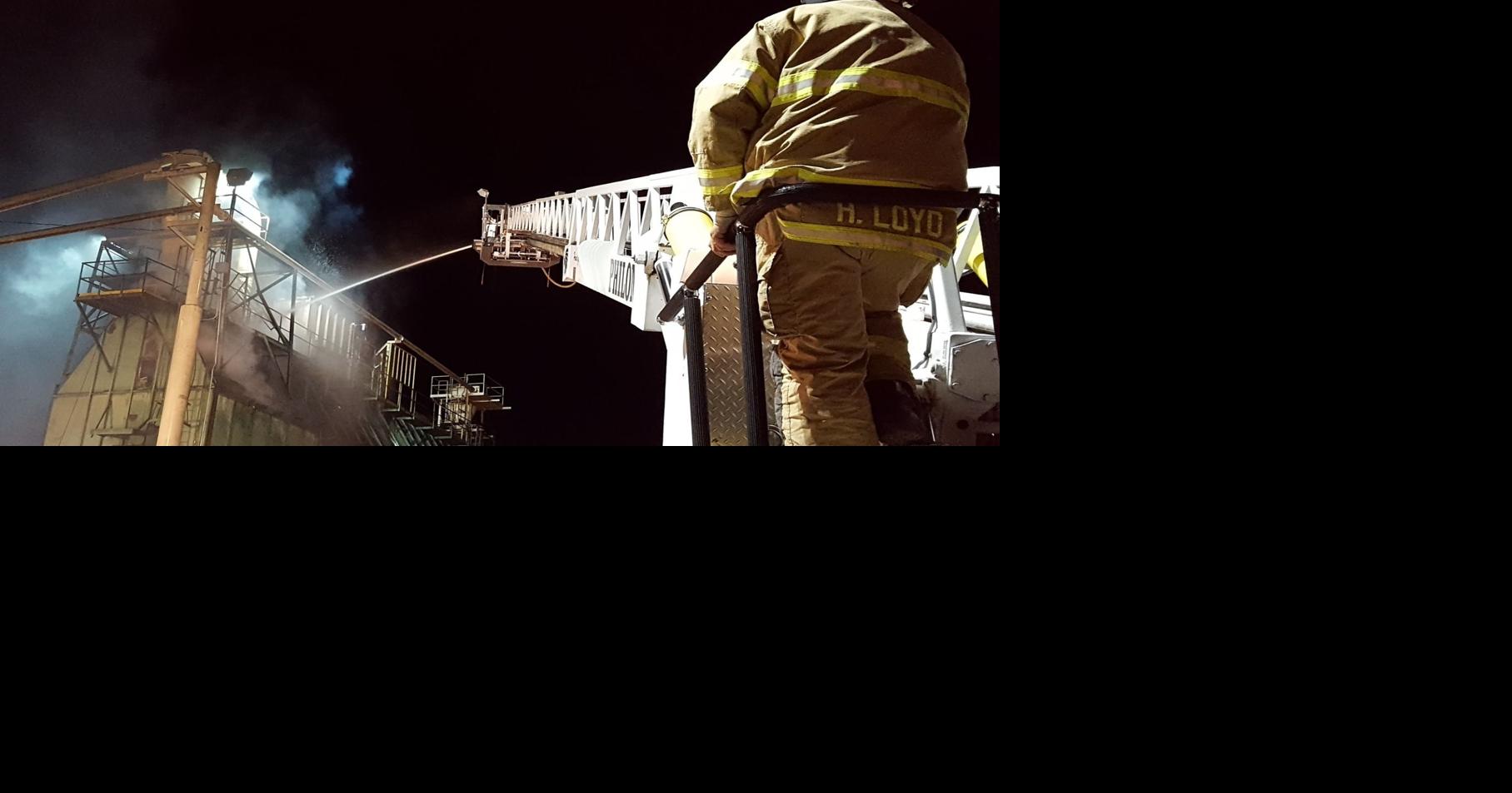 Fire & Rescue battles hopper fire at G-P plant