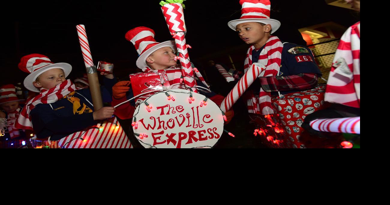 Christmas Parade gives a bright, Seussian start to season