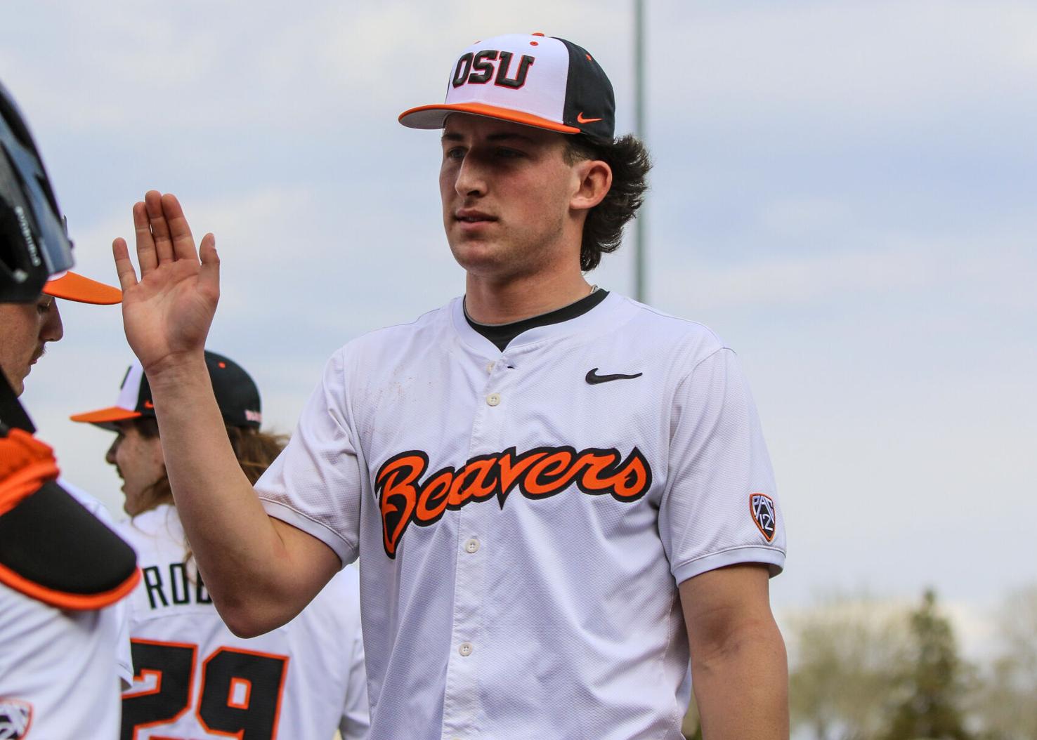 Oregon State baseball sweeps Hawaii, waits for Whitney news