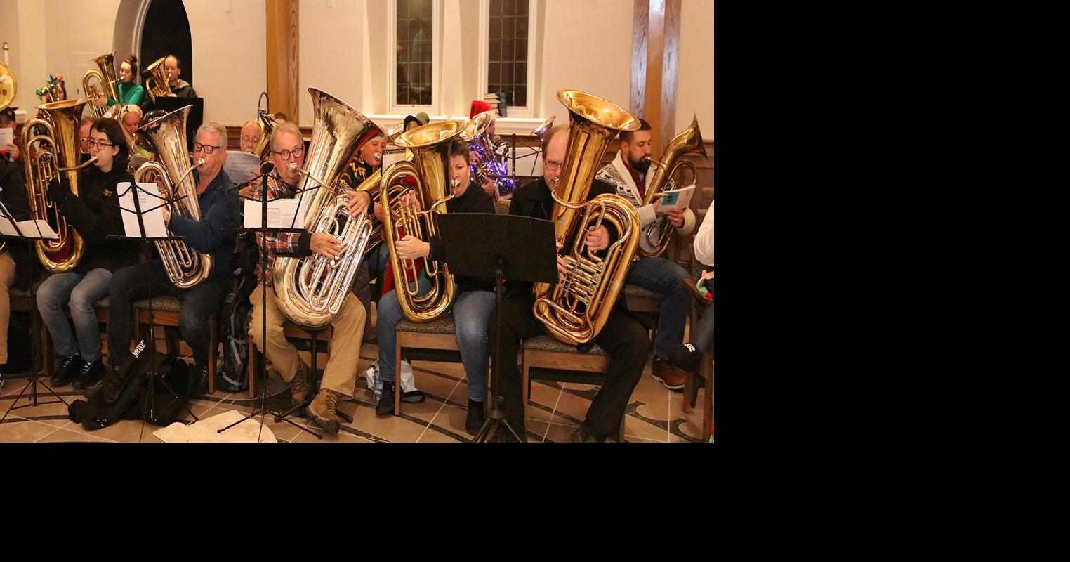Practicing for annual Tuba Carol Fest | Local News | gettysburgtimes.com