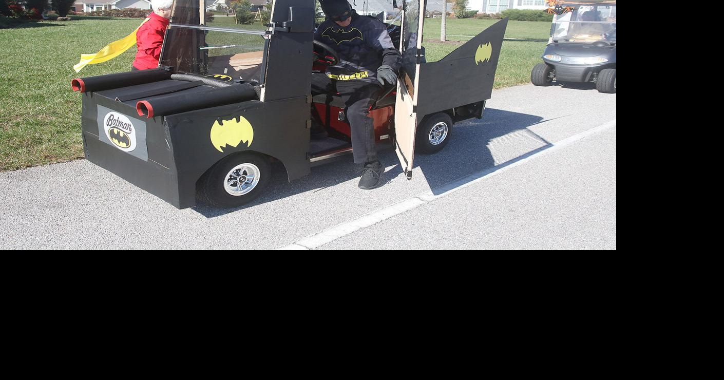 Batman gets ready for golf cart parade at Cross Keys Village | News ...
