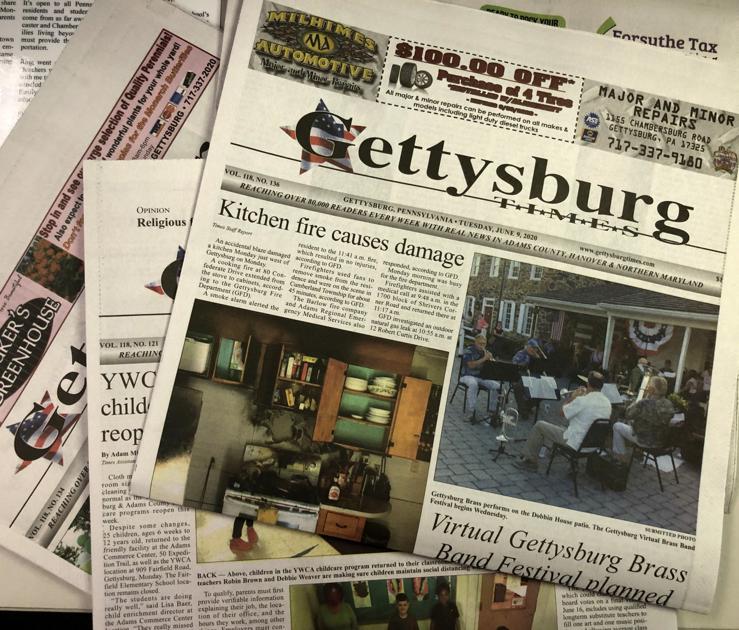 Gettysburg Times to return to six-day print schedule Monday, June 15 ...