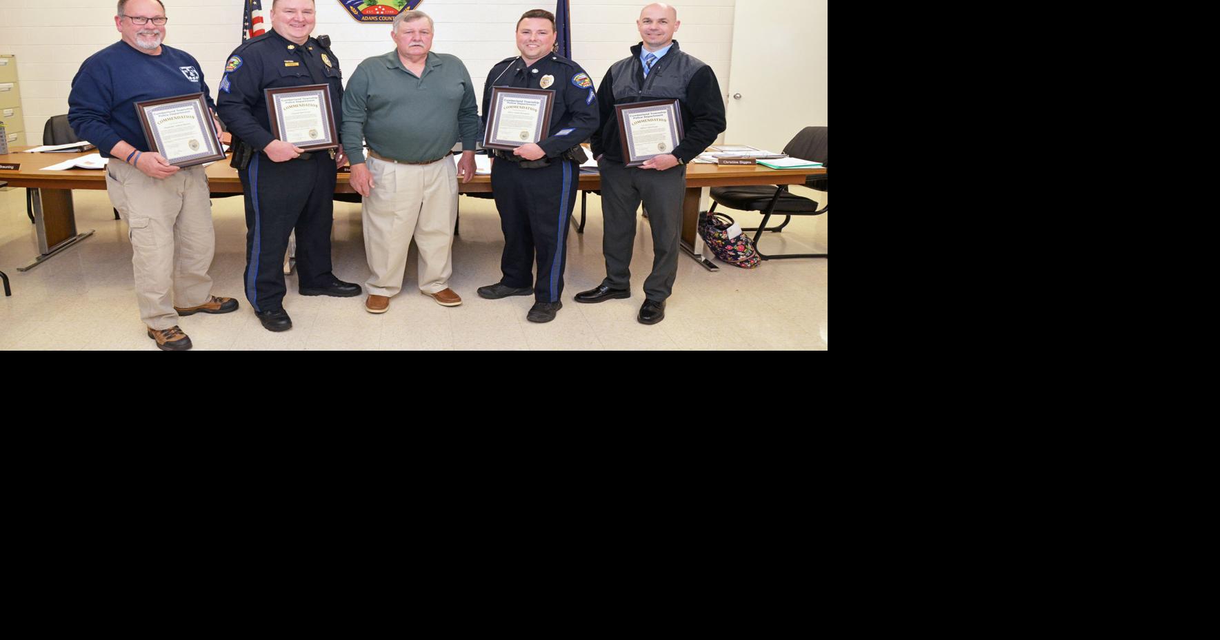 Dispatcher, officers commended | Local News | gettysburgtimes.com