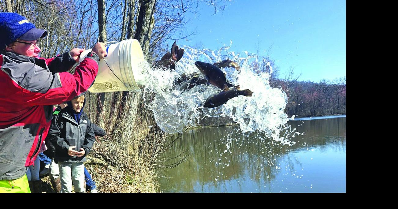 Opening Day trout from Huntsdale brought to you by Cassy (and crew ...