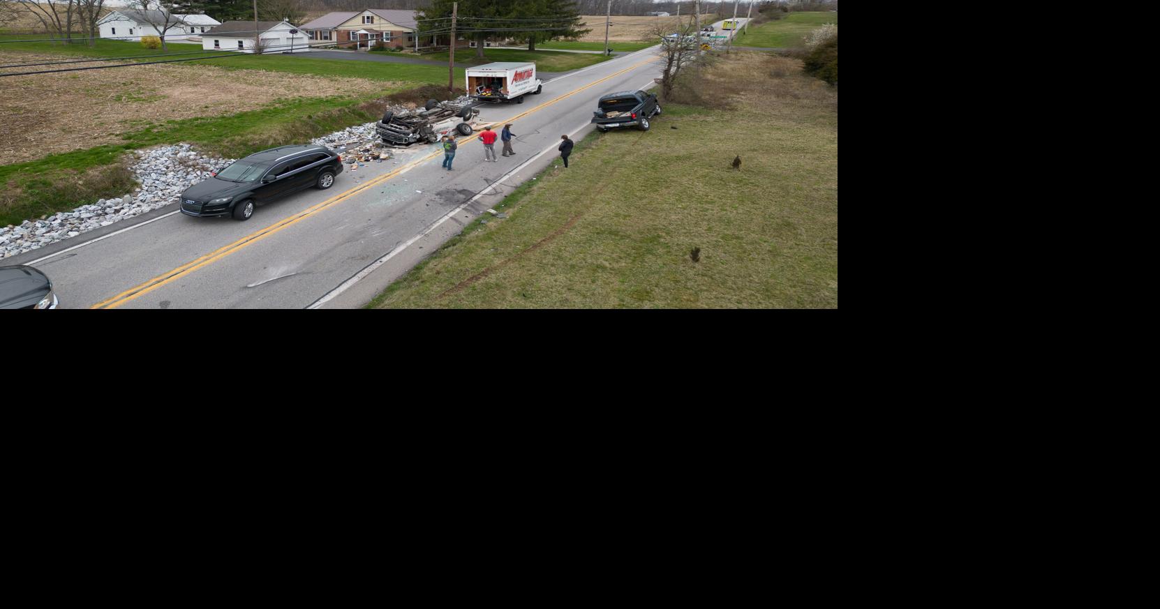 Shirvers Corner crash leaves truck overturned | Local News ...
