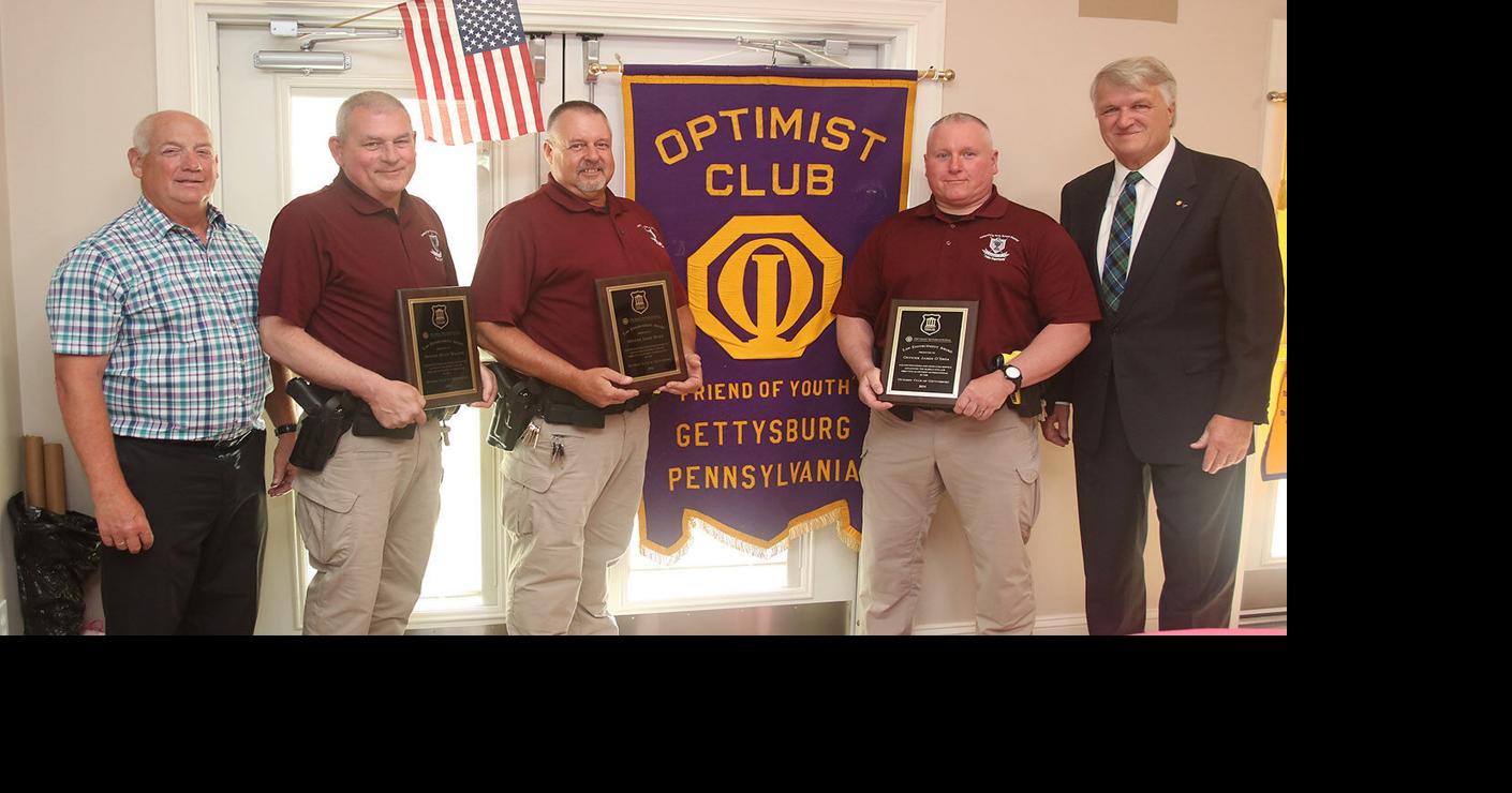 Optimists award law enforcement | Local News | gettysburgtimes.com