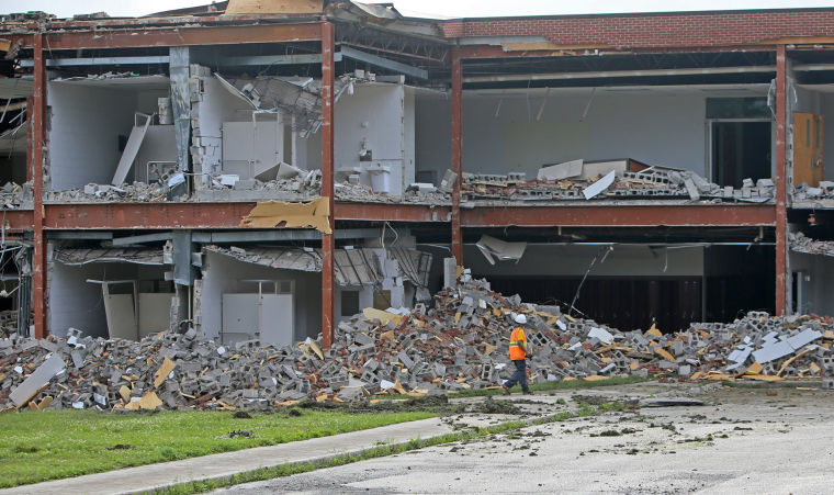Community watches Middle School demolition | Local News ...