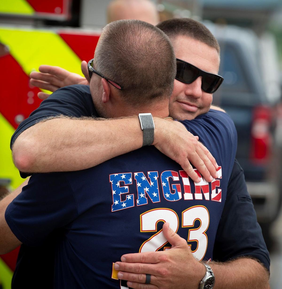 Photo gallery: Funeral procession for Battallion Chief Joshua Laird ...