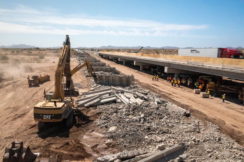 I-10 Gila River bridge project halfway there | News | gilbertsunnews.com