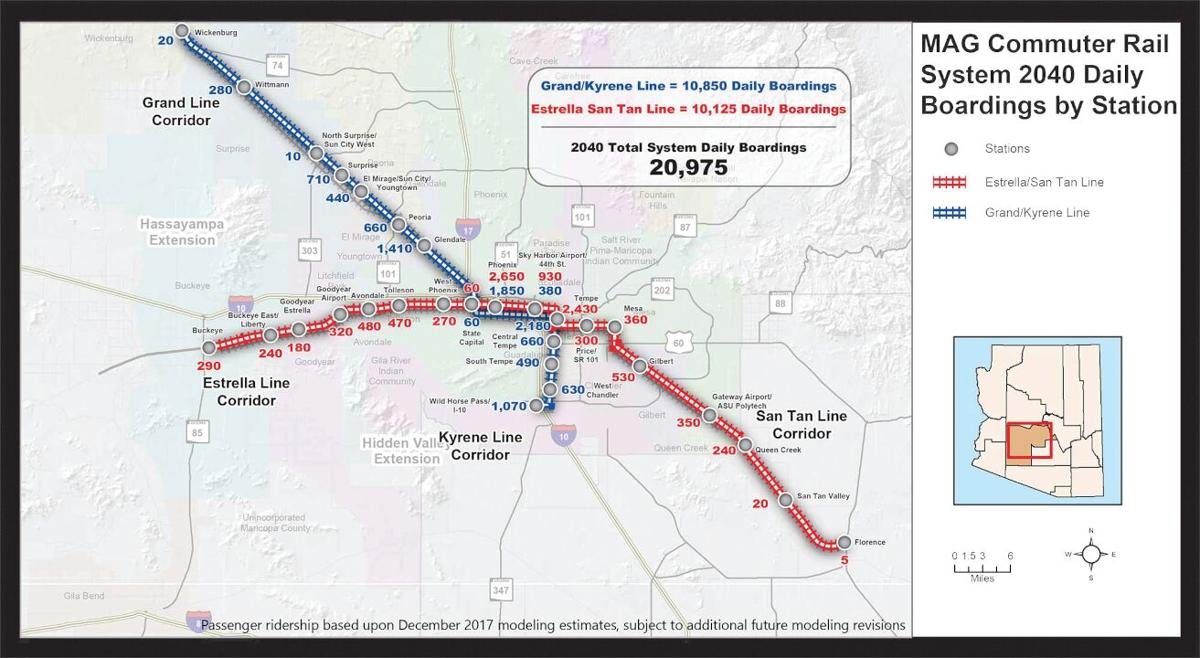 Phoenix Light Rail Map 2018 | Shelly Lighting