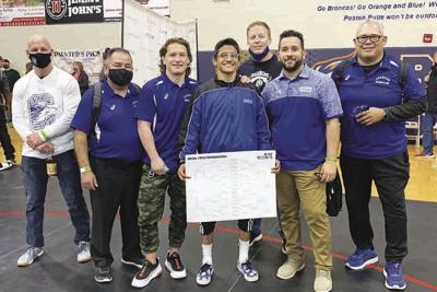Zach Espalin living out dream on wrestling mat | Sports ...