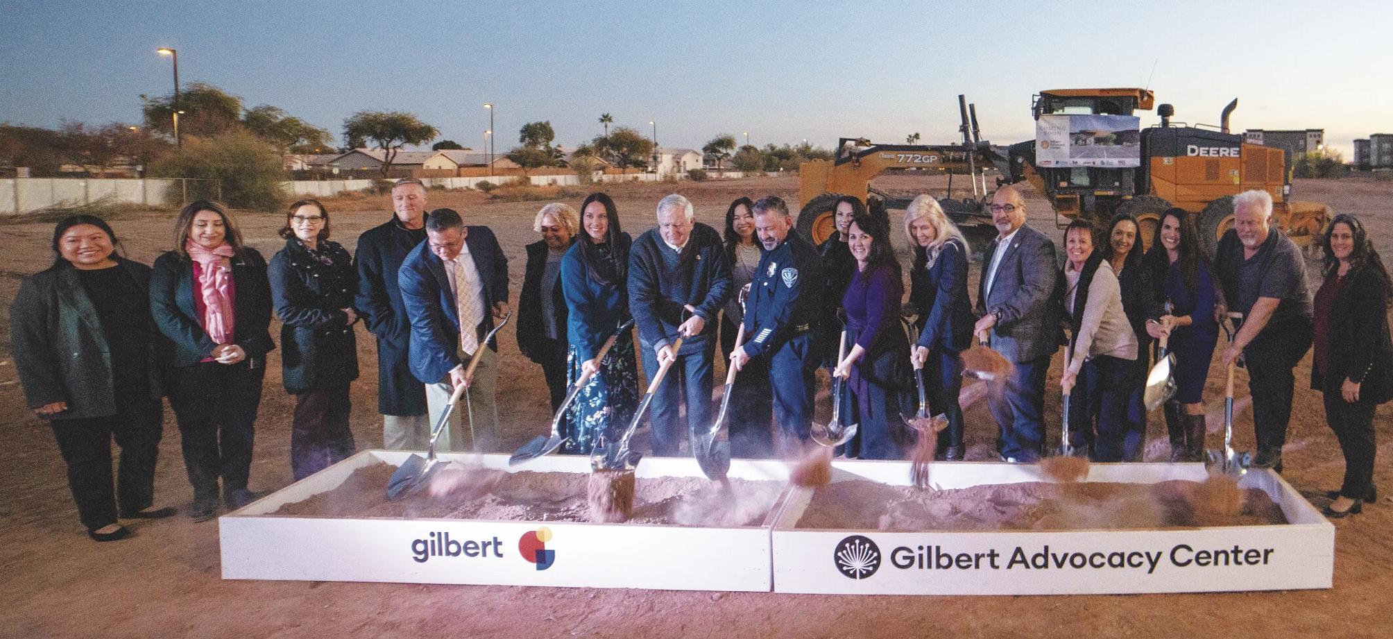 Gilbert begins work on a refuge for crime victims | News ...
