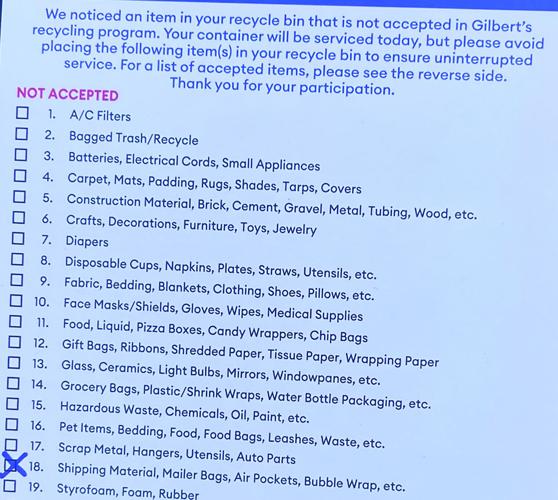 For Gilbert trash inspectors, educating is key | News | gilbertsunnews.com