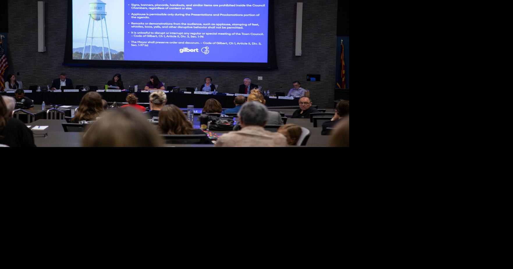 Gilbert Council sets meeting rules, citizens balk | News ...