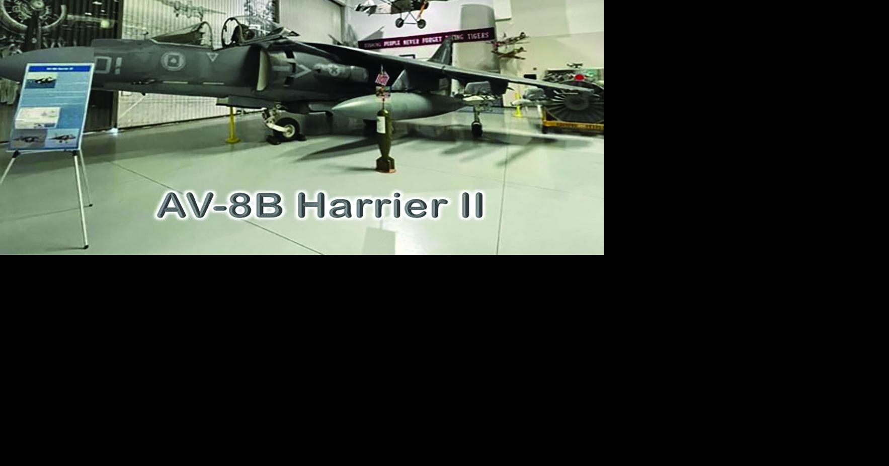 Once a Marine: A Marine Corps AV-8B Harrier II finds a permanent home ...
