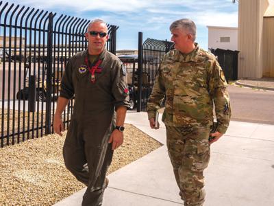 Seeking Success: Maj. Gen. Miller visits Luke AFB to discuss pilot ...