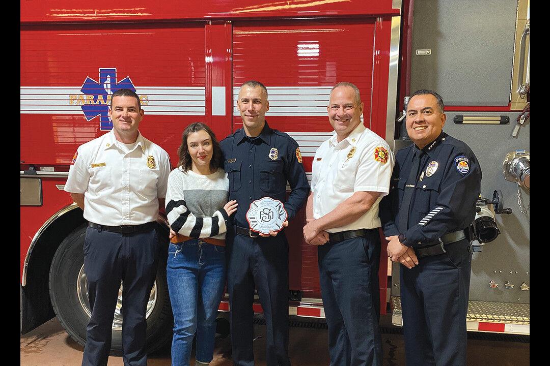 Glendale firefighter receives award for heroics | News | glendalestar.com