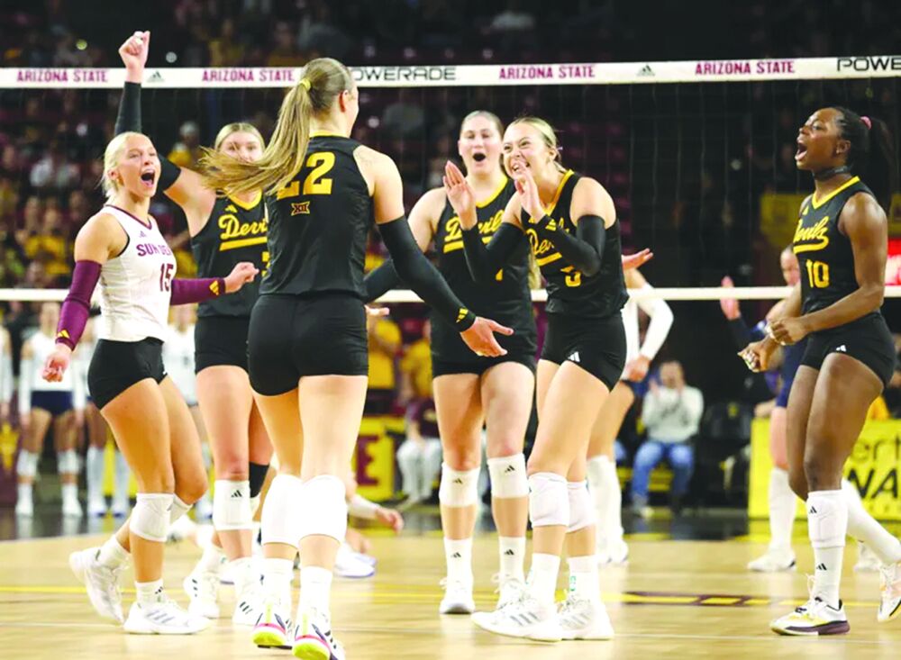 Arizona State University volleyball secures back-to-back Big 12 titles ...
