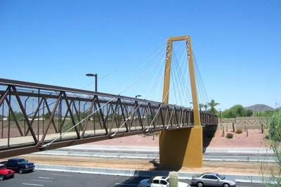 Pedestrian bridge over Loop 101 set to open | Headlines | glendalestar.com