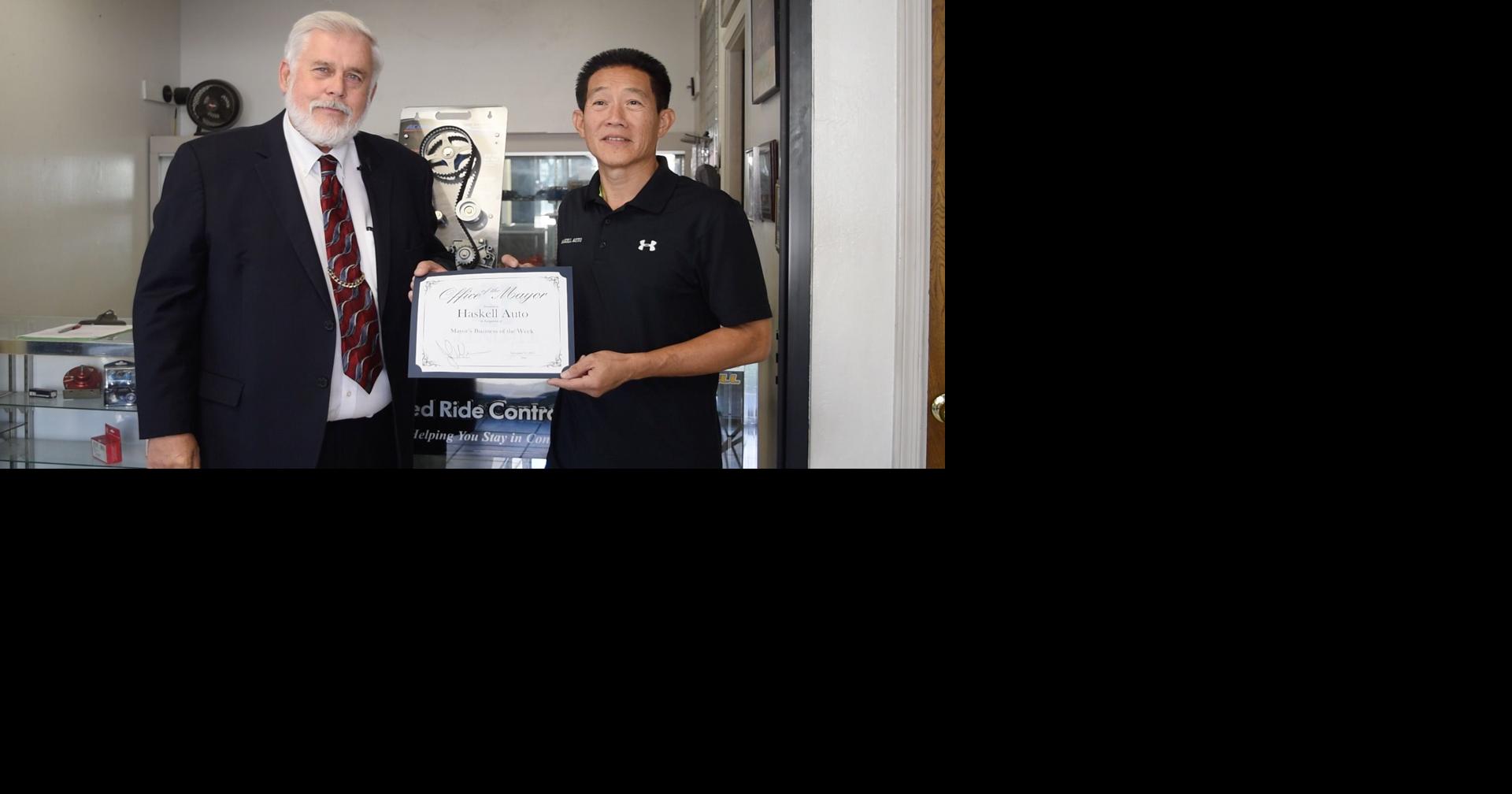 Mayor Jerry Weiers names Haskell Auto Business of the Week | Features ...