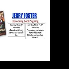 Former local TV news helicopter pilot Jerry Foster signs book at ...