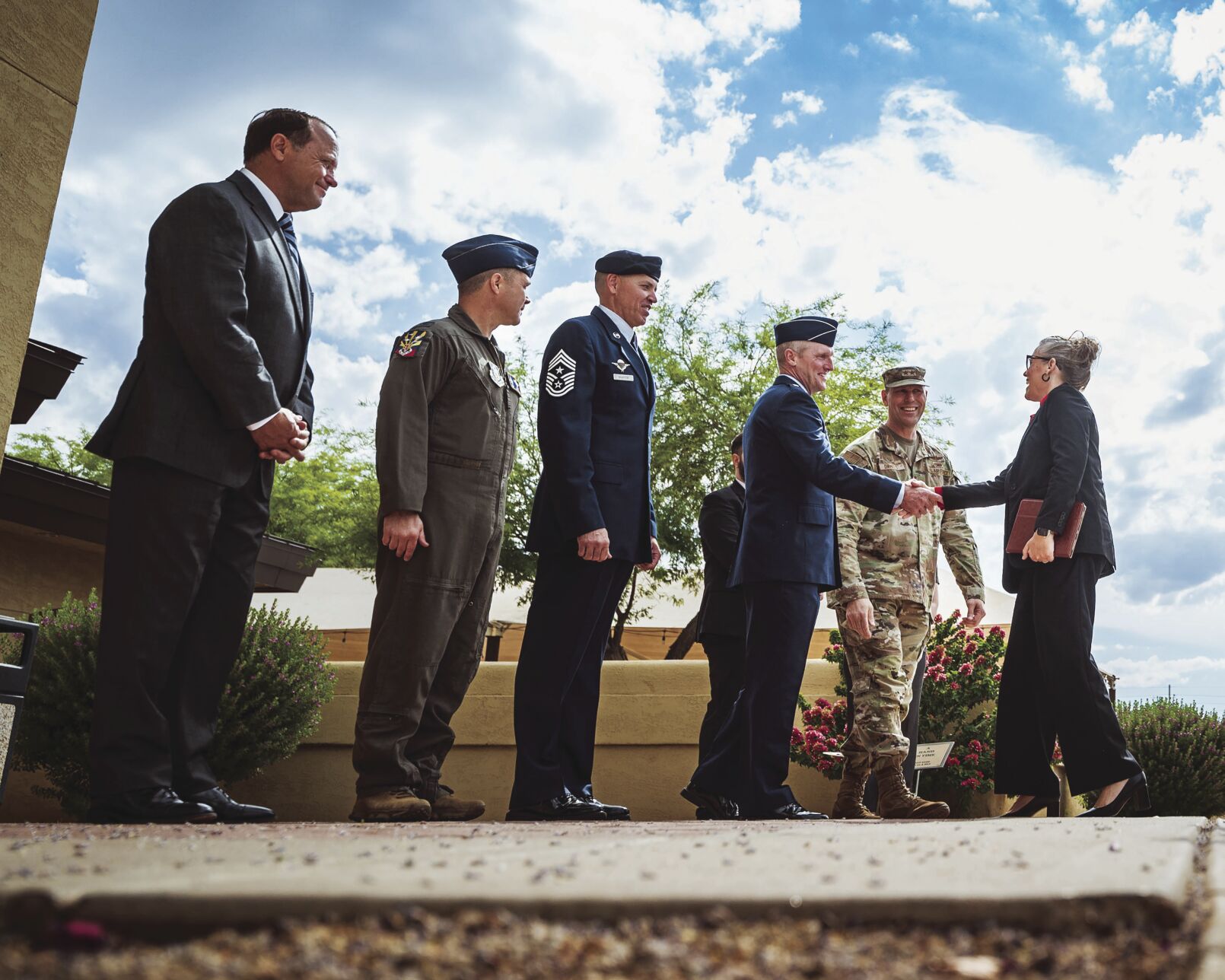 Special Visit: Gov. Hobbs visits Luke AFB to support military children ...