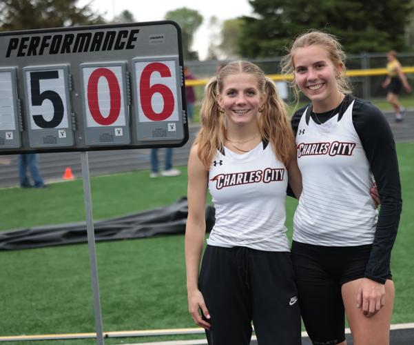 Charles City's Collins sisters qualify for state meet