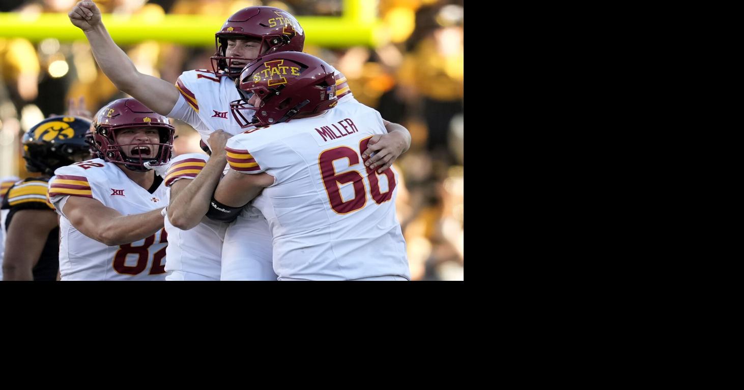 Iowa State comes from behind to stun Iowa in rivalry matchup