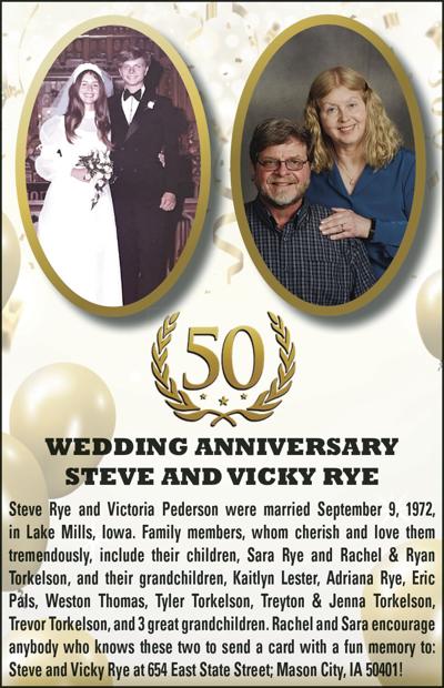50th Wedding Anniversary