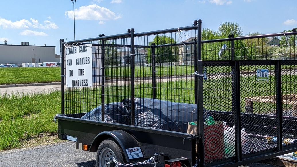 New can-donation trailer benefits homeless shelter